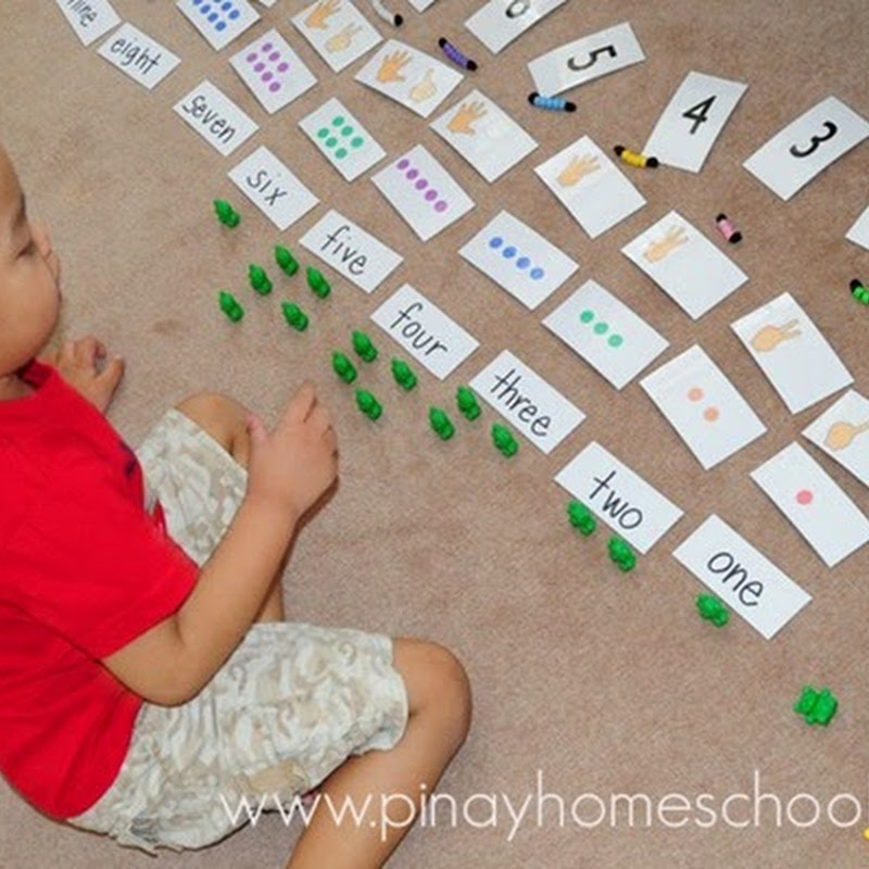 Tally and Finger Counting Cards | The Pinay Homeschooler