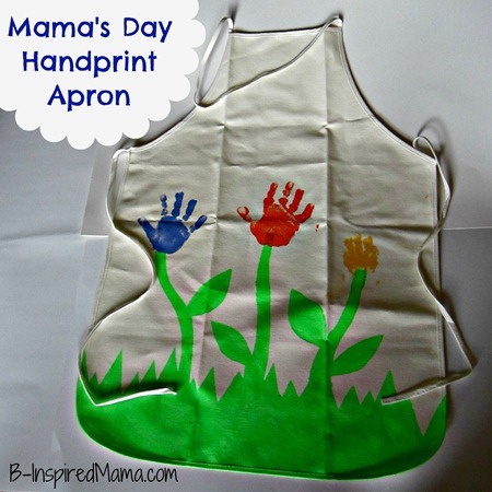 Handprint Flower Apron {Mother’s Day Craft} – Lesson Plans