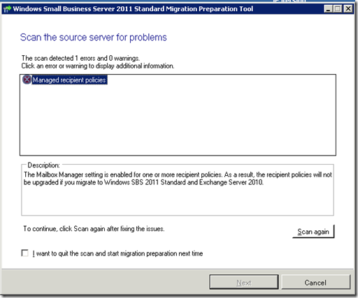 MPECS Inc. Blog: SBS 2003 to SBS 2011 Migration Prep Tool Error ... MPECS Inc. Blog: SBS 2003 to SBS 2011 Migration Prep Tool Error ...