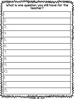 Creative Writing Activity for Beginning of School Year - Inspire Me ASAP