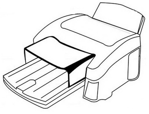 Dibujo de impresora para colorear - Imagui Dibujo de impresora para colorear - Imagui
