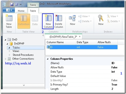 Creating and Configuring MySQL Database With WebMatrix – A. Sidiq Purnomo