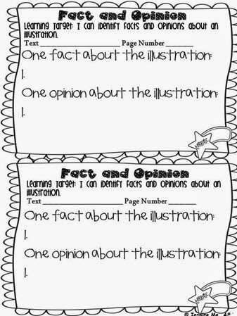 Teaching About Facts and Opinions - Inspire Me ASAP