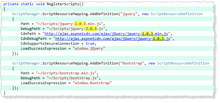 C# Bits: Bootstrap Friendly Dynamic Data