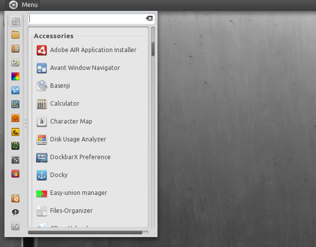 Cardapio Menu Update Brings Docky Helper, Minimode ~ Web Upd8: Ubuntu / Linux blog
