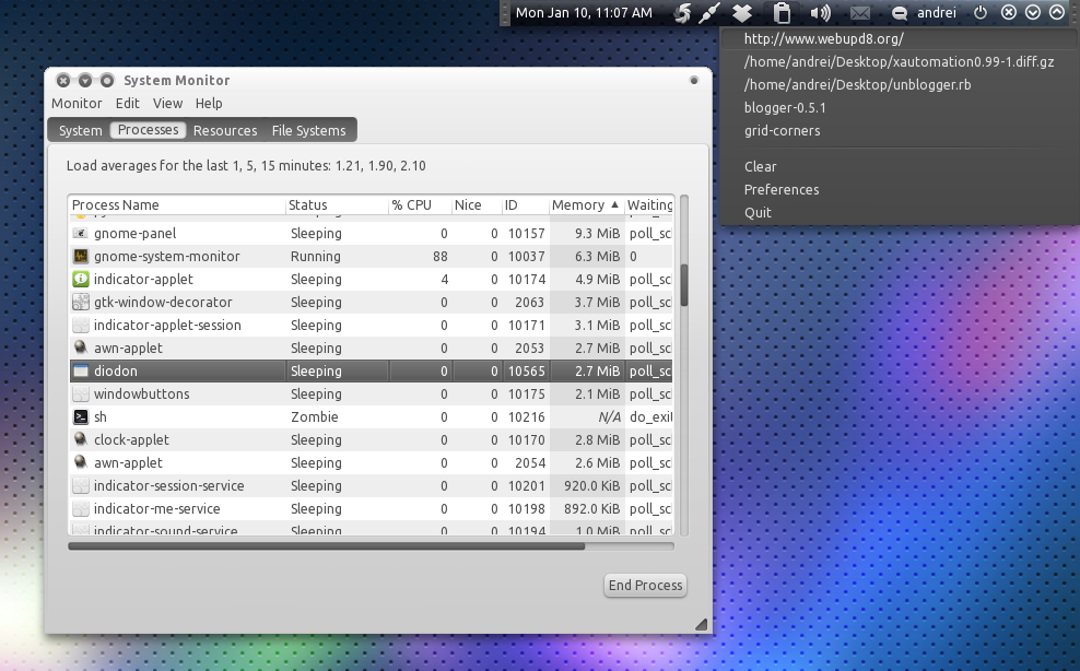 Diodon: A Lightweight Clipboard Manager With Ubuntu Indicator Applet Support ~ Web Upd8: Ubuntu ...