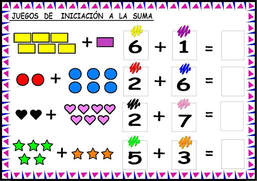 APRENDE A SUMAR CON ESTOS JUEGOS DE SUMAS PARA NIÑOS