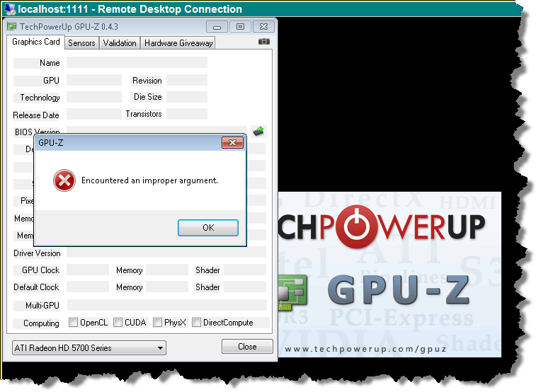 Remote Desktop Connection problem | TechPowerUp Forums
