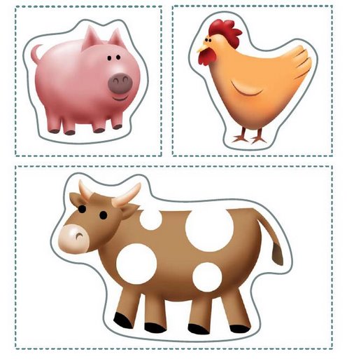 LA GRANJA: DIBUJOS DE UNA GRANJA PARA NIÑOS