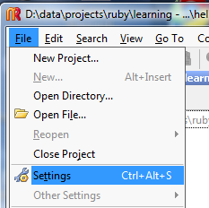 How to use a Ruby Gem in a RubyMine project | Cℓinton's Blog