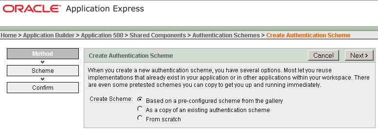 ORACLENERD: APEX: LDAP Authentication