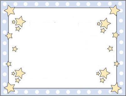 Marco con estrellas - Imagui