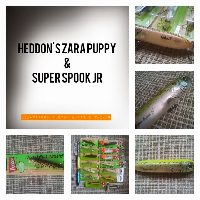 Lightspeed Custom Baits & Tackle: Heddon's Zara Puppy & Super Spook Jr