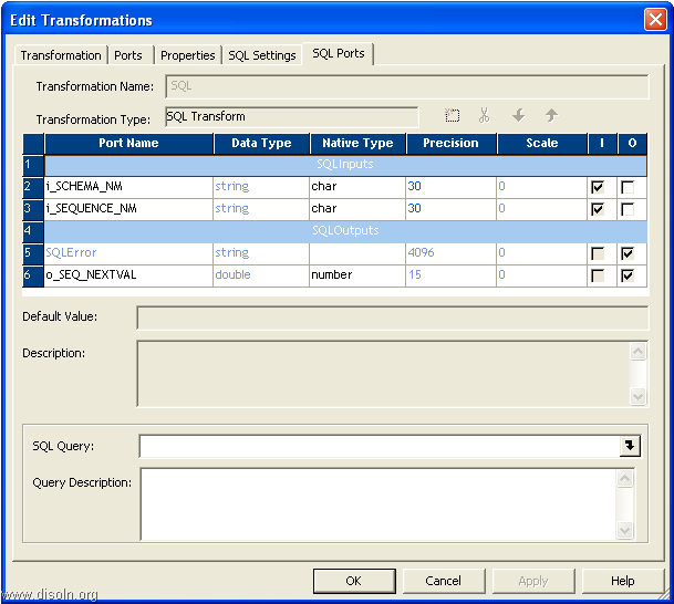 Informatica Sql Transformation Sqls Beyond Pre And Post Session Commands ~ Data Integration Solutions