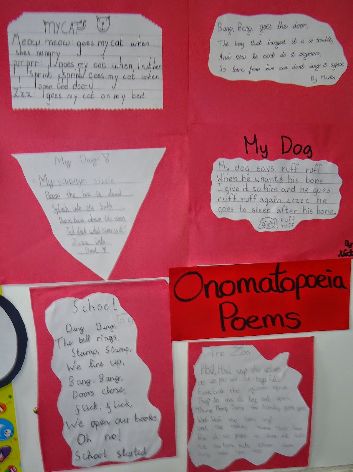 Múinteoir Fabulous Displays: Poetry