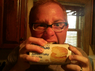 One Thousand Holidays: Do You Know the Biscuit Man?