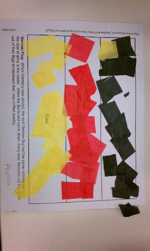 A Glimpse at our Globe for Preschoolers: German Flag