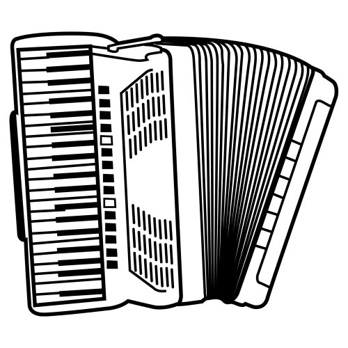 COLOREAR DIBUJOS DE ACORDEONES