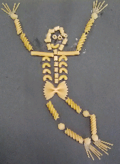 My Other Life in Third Grade: Pasta Skeletons