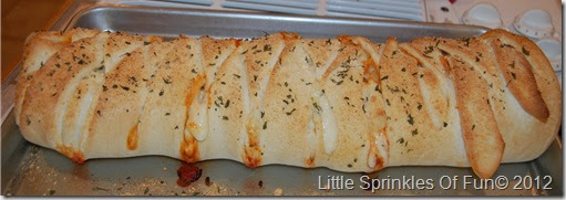 Little Sprinkles of Fun: Braided Spaghetti Bread