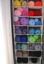 CRAFTY STORAGE: Yarn Storage
