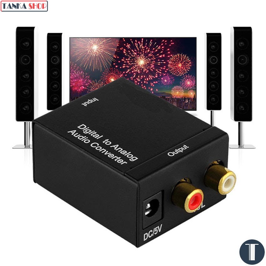 Bộ chuyển đổi optical sang av audio - Đồ chơi công nghệ