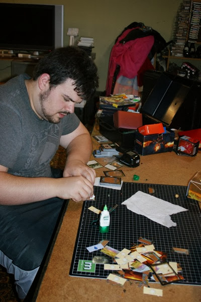 Bunny's Suddenly Single: Fun Friday! Brandon Crafts a D.I.Y. Magic: The ...