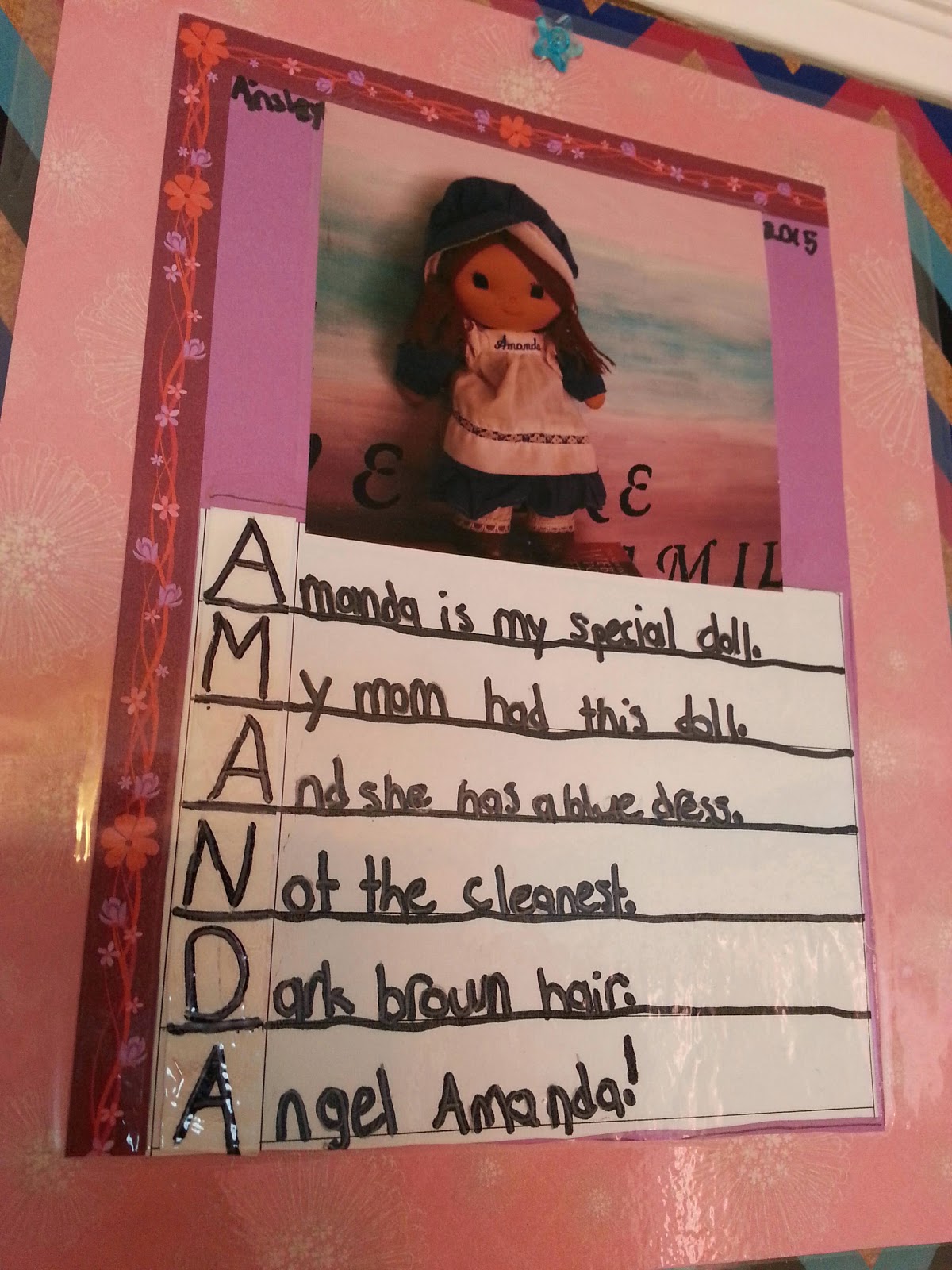 My Homeschool Empire: Fun with Acrostic Poems