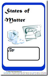 States of Matter Assessment Booklet for Primary Grades - Classroom Freebies