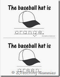 Baseball Count and Color Books • A Teaching Mommy