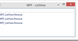 ListView WPF