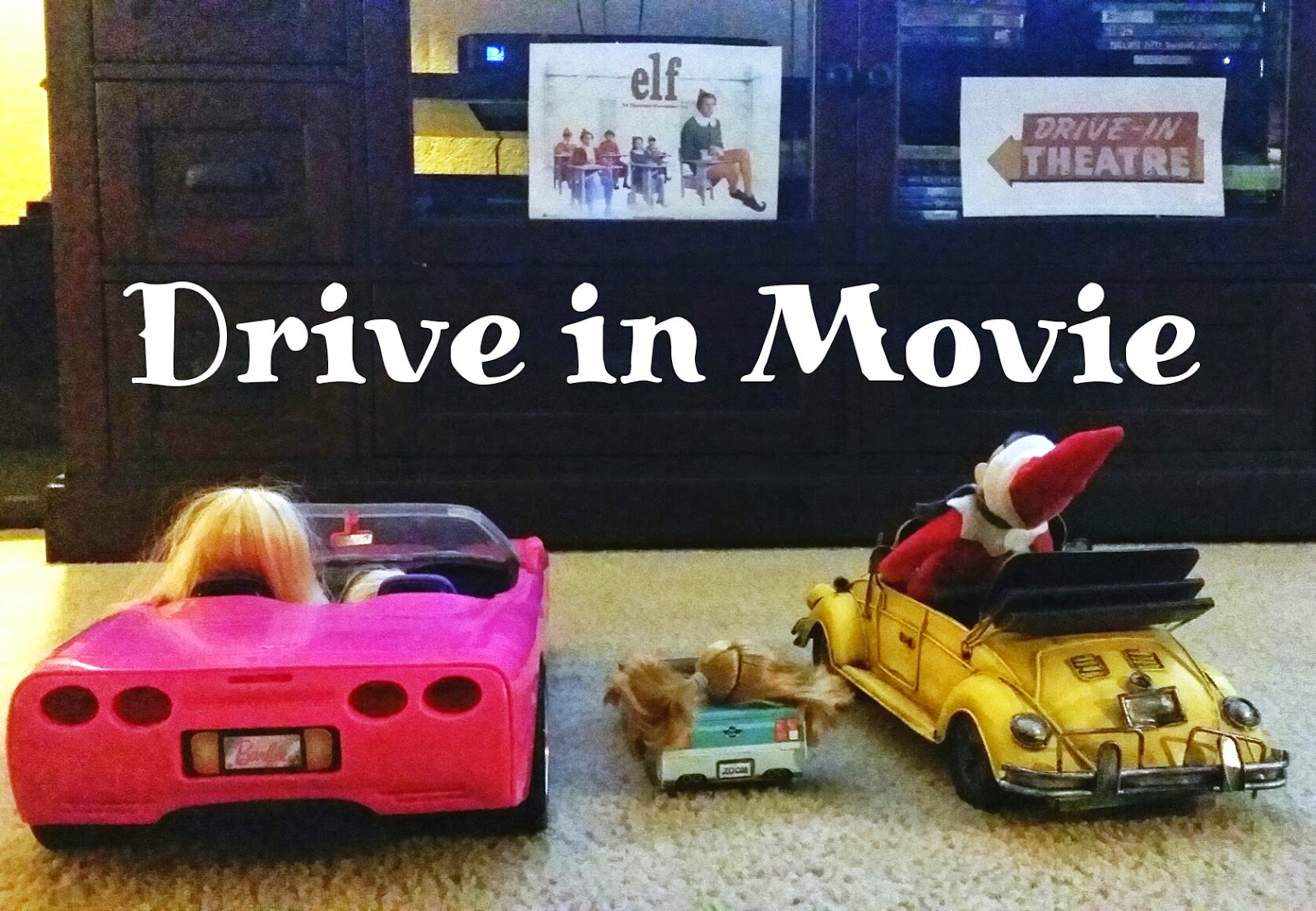 Learning As I Sew...bake, cut, and create: Elf on the Shelf: Drive in Movie