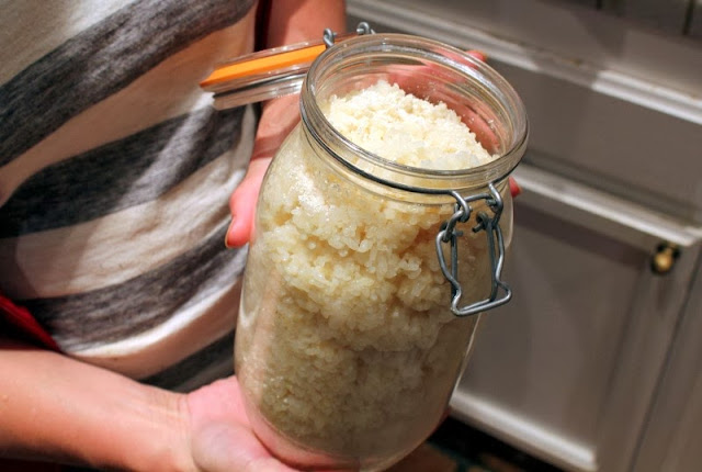 Homemade Fermented Rice Wine - Menu In Progress