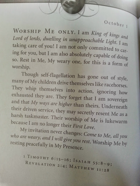 Jesus Calling Daily Devotion: October 2014