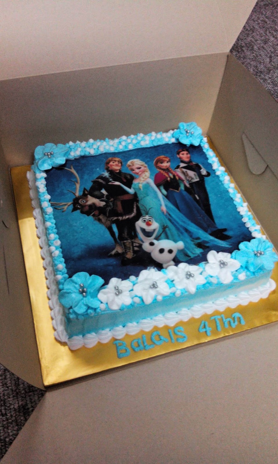 Yatie's Chocolate Cake Diaries: Kek frozen