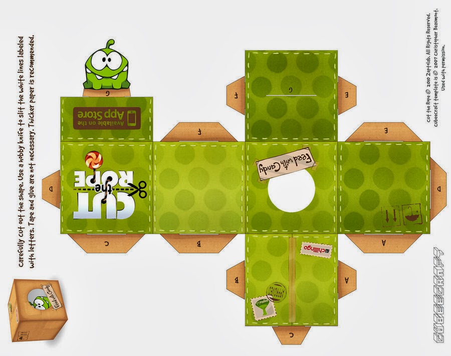 The Great World Of Papercraft: Cut the rope