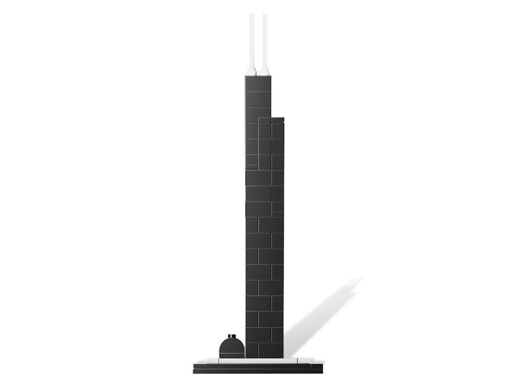 Bricker - 組裝玩具，來自 LEGO 21000 Sears Tower