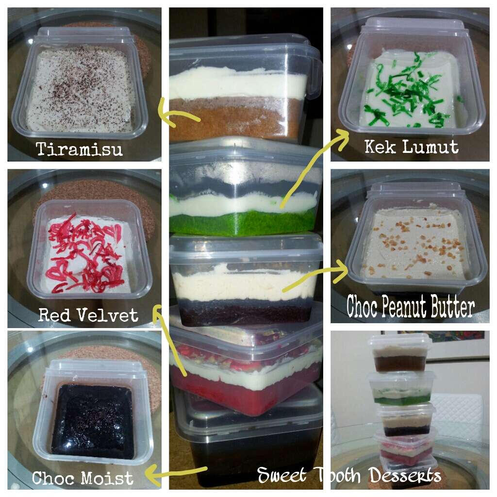 Sweet Tooth Desserts: NEW ITEM!! - Cake in container