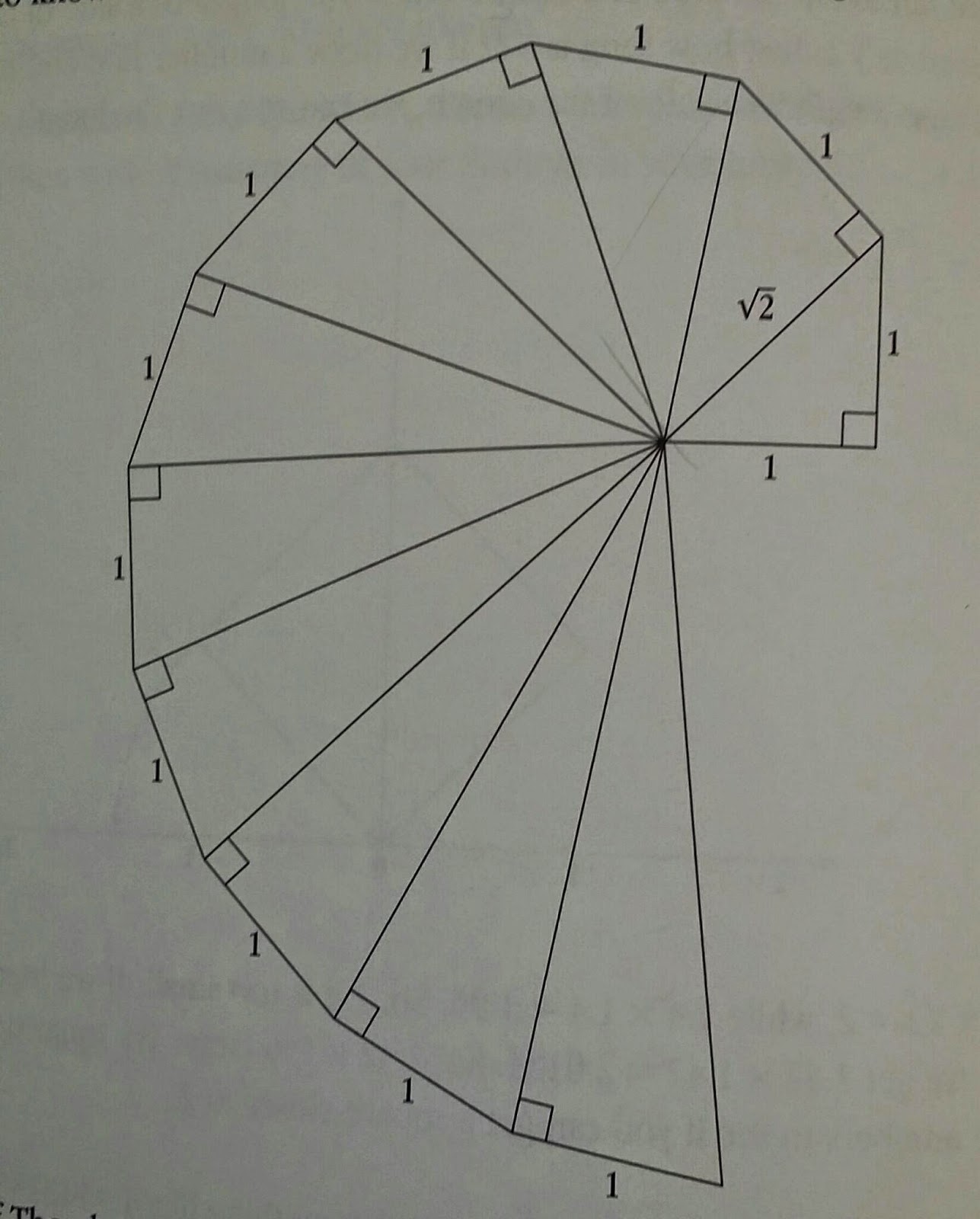 8th Grade - Carbajals Math class: 5.1 The wheel of Theodorus