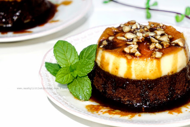 KBB#45 Mini Chocoflan - Bali Food Blogger: Resep dan Review by Sashy ...