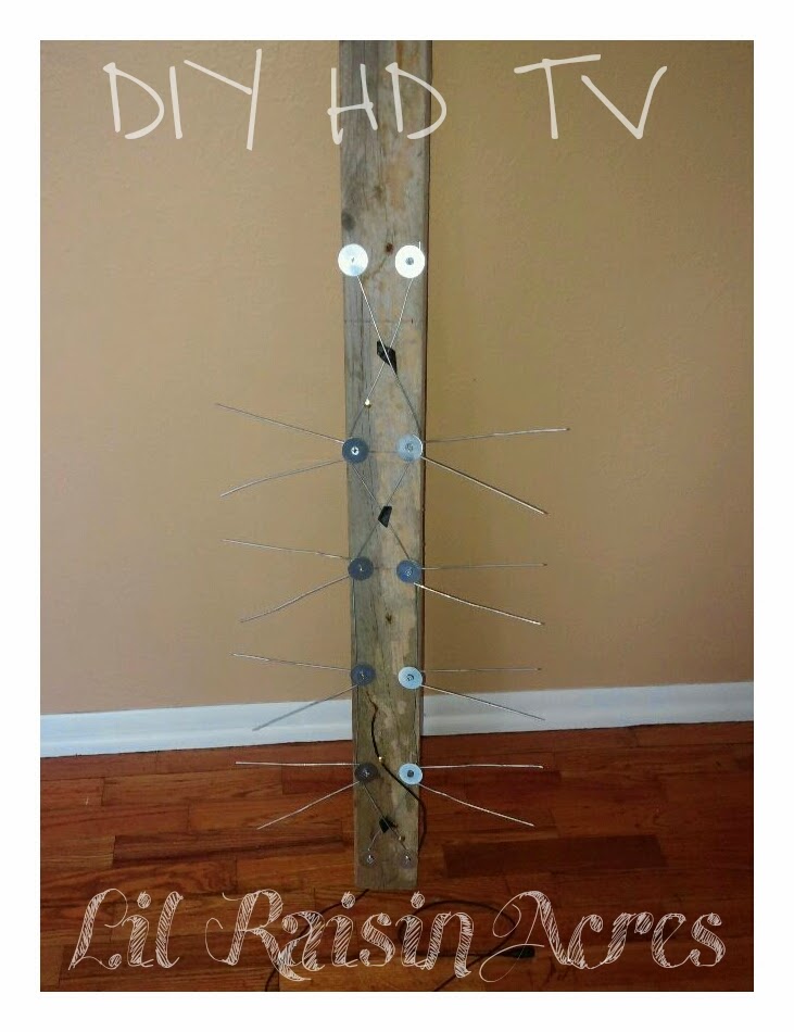 DIY HD TV Antenna – Lil Raisin Acres