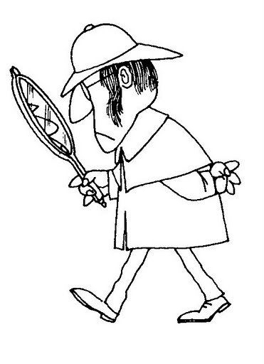 SHERLOCK HOLMES COLORING PAGES