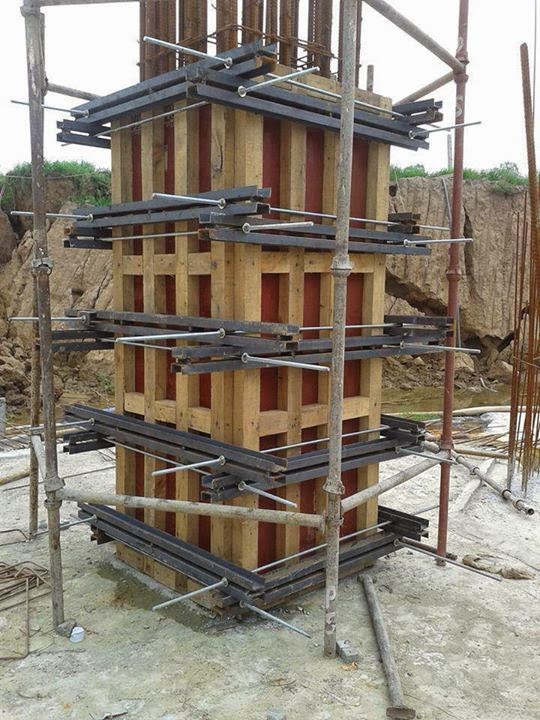 Civil Engineering: Column Shuttering