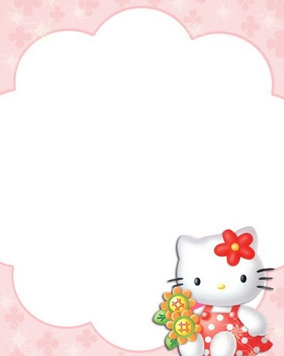 Marcos de Hello Kitty para fotos - Imagui