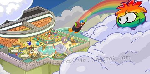 → Fiesta de Puffles y Revelacion del Puffle multicolor en Club Penguin ...