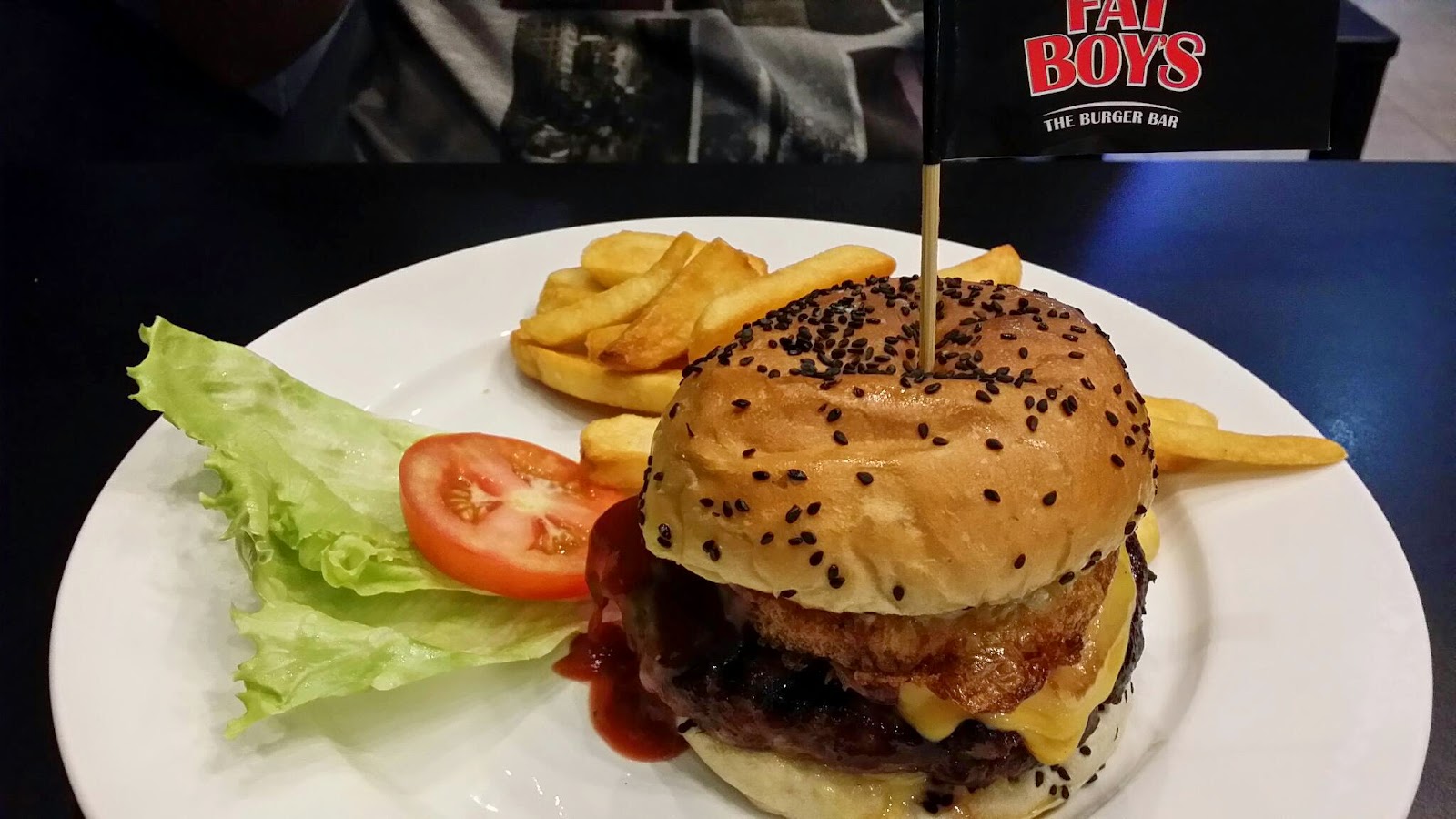 Chilies N Tomatoes: Fat Boy Burger....