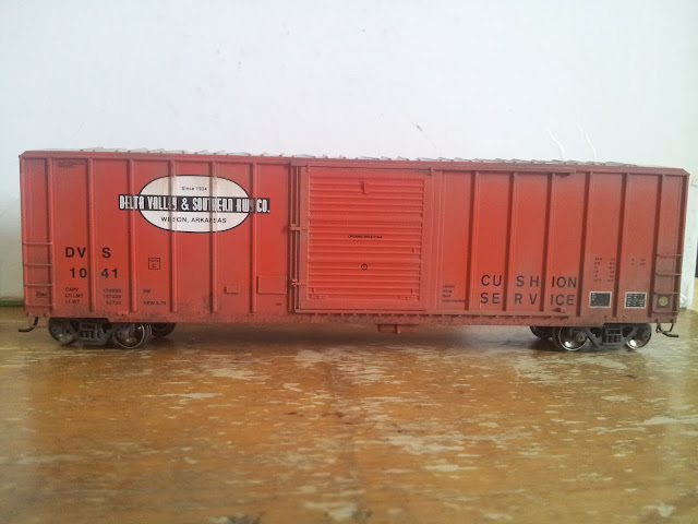 "Heavy Weather": DVS #1041 50' FMC Box Car