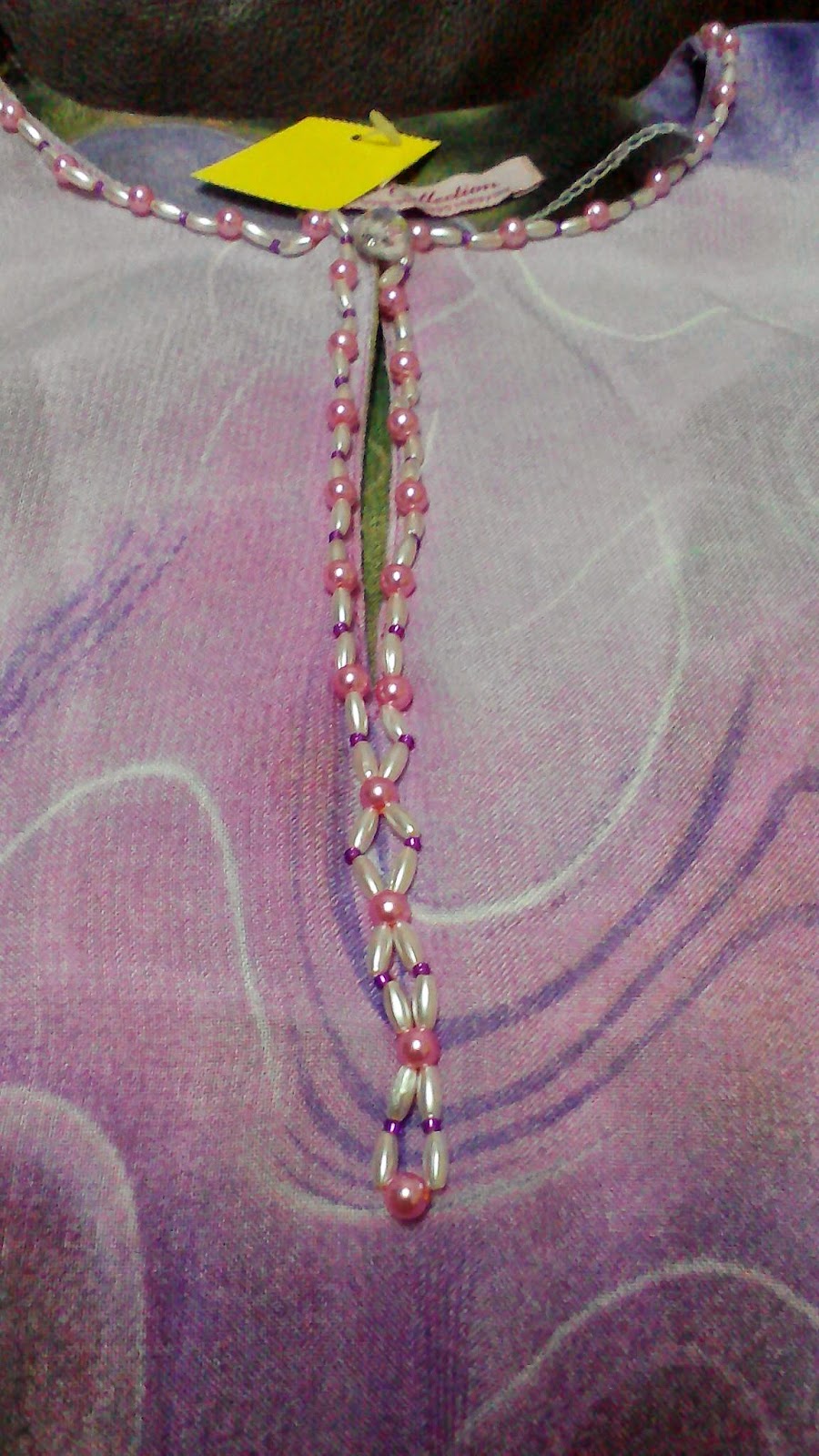 One Craftmaya: Sulam manik tali air