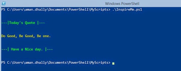 New Delhi Powershell User Group Powershell Script Inspire Me
