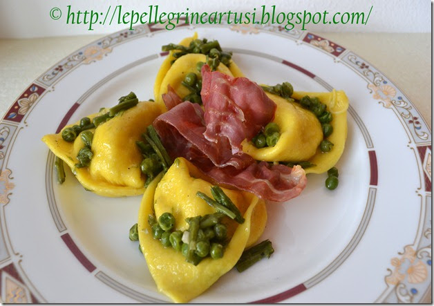 Le pellegrine Artusi: Cappellacci al prosciutto crudo